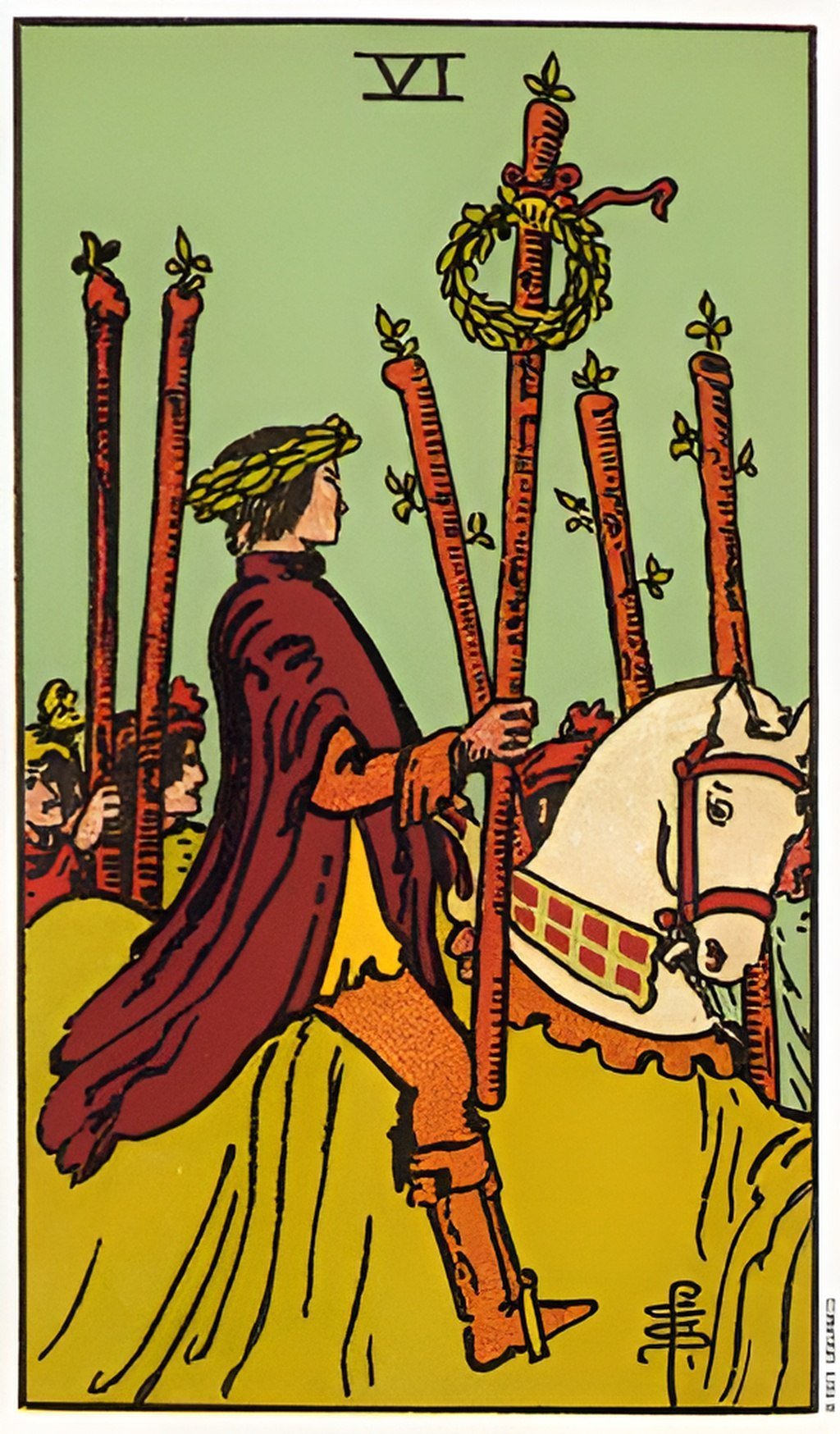 Six of Wands - Tarot Guiding