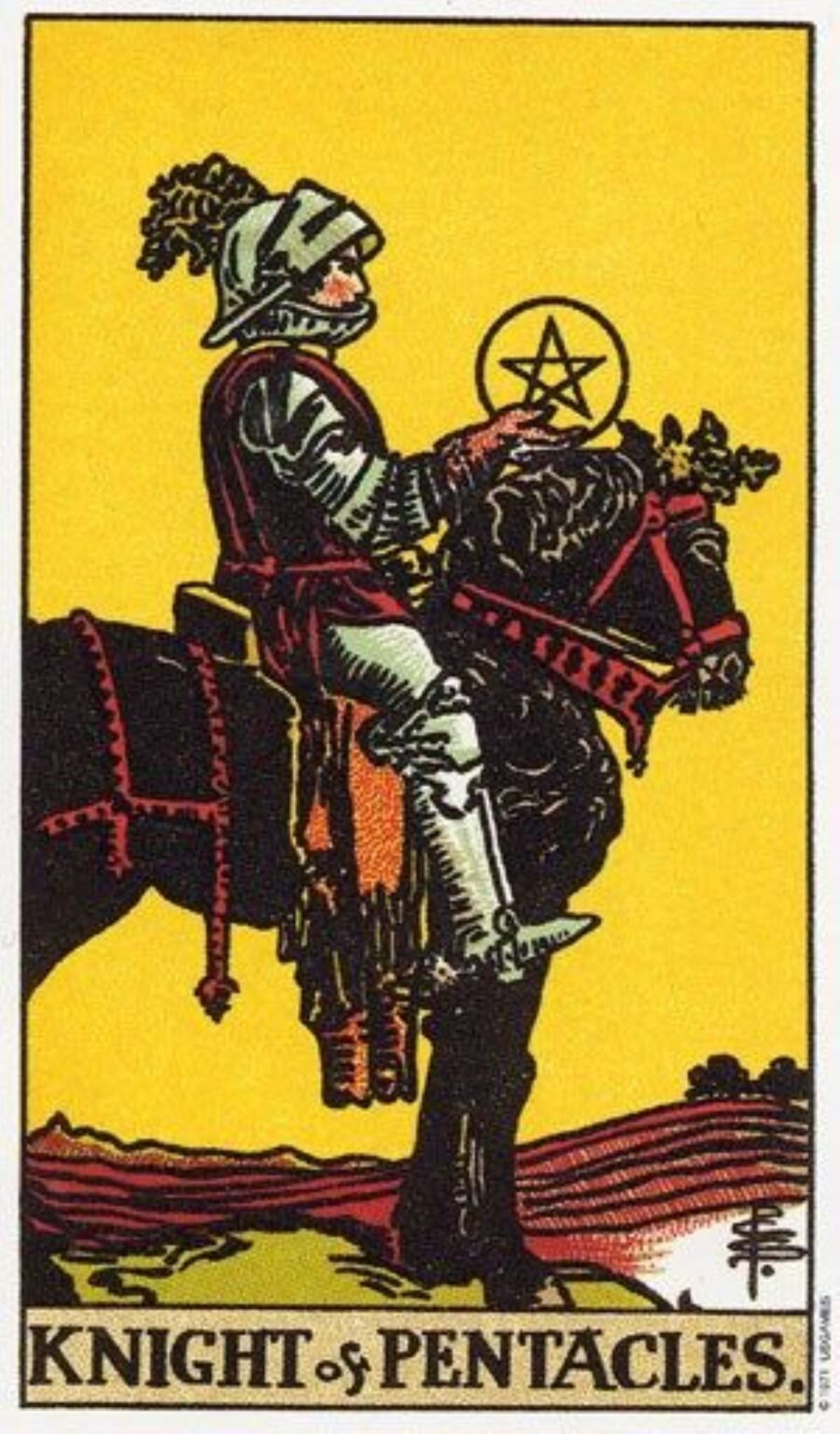 Knight of Pentacles - Tarot Guiding